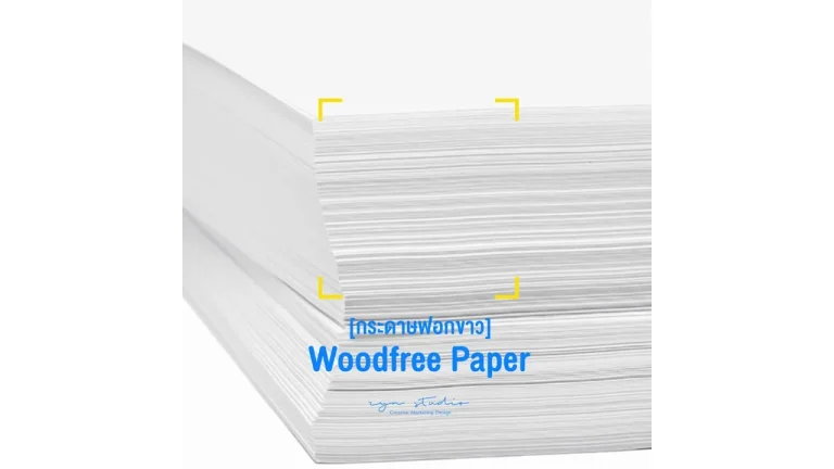 What is the Wood free paper กระดาษประเภท Wood free คืออะไร